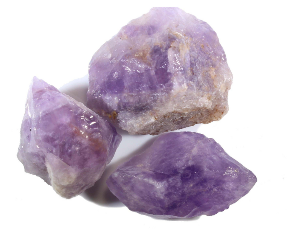 Amethyst | Tumbling Rough Rocks from Madagascar | 1" - 2"| Raw Crystals ...