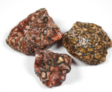 Leopard Skin Jasper | Tumbling Rough Rocks from Mexico | 1" - 2" Raw ...