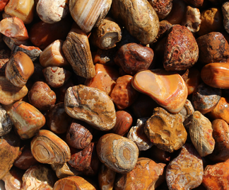 Bahia Agate | Tumbling Rough Rocks from Brazil | 1" - 2" Raw Crystals ...