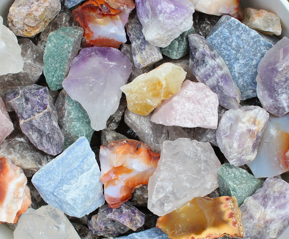 Quartz Mix | Large Tumbling Rough Rocks | 2" - 3" Raw Crystals – ROCK ...