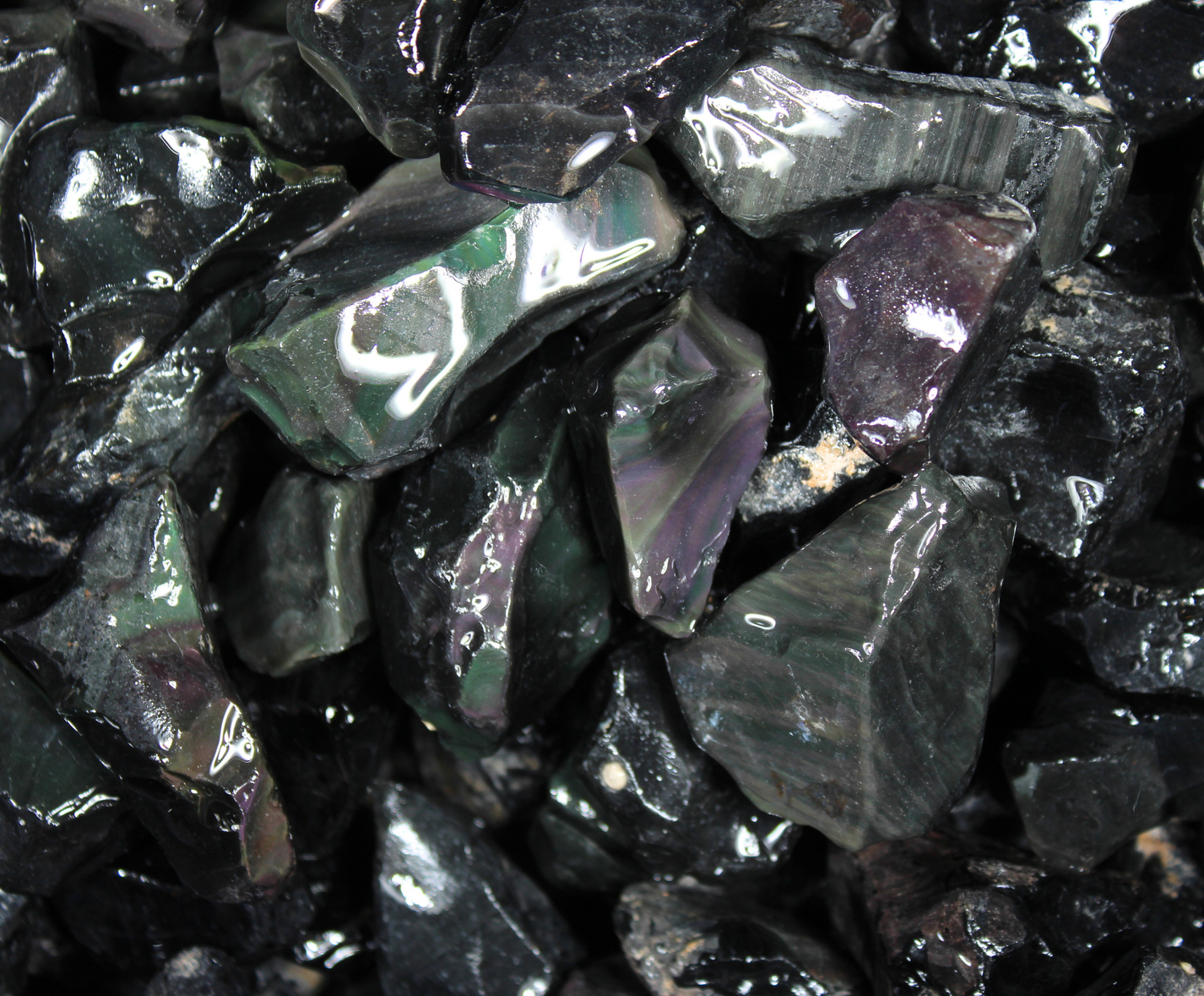 Rainbow Obsidian | Tumbling Rough – ROCK AND TUMBLE