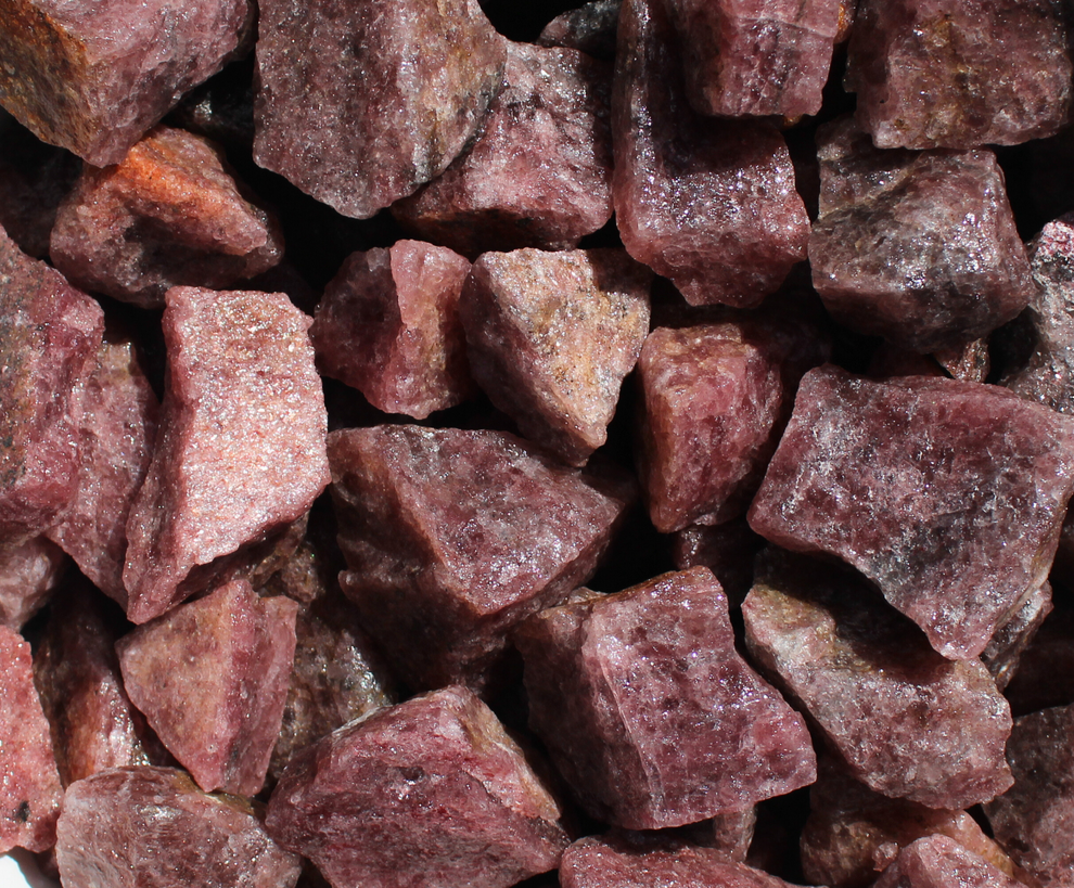 Raspberry "Translucent" Quartz | Tumbling Rough – ROCK AND TUMBLE